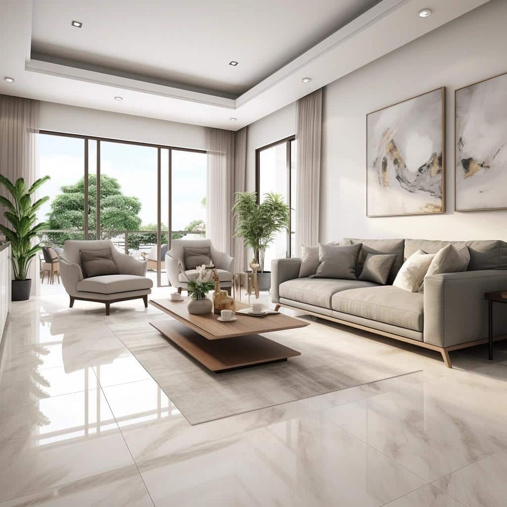 Porcelanato para Sala: A Nova Tendência de 2021 para Criar um Ambiente ...